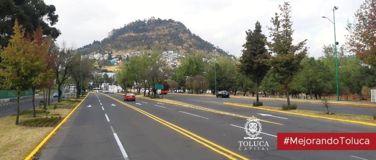 Balizado en vialidades y calles de Toluca favorece seguridad de ...