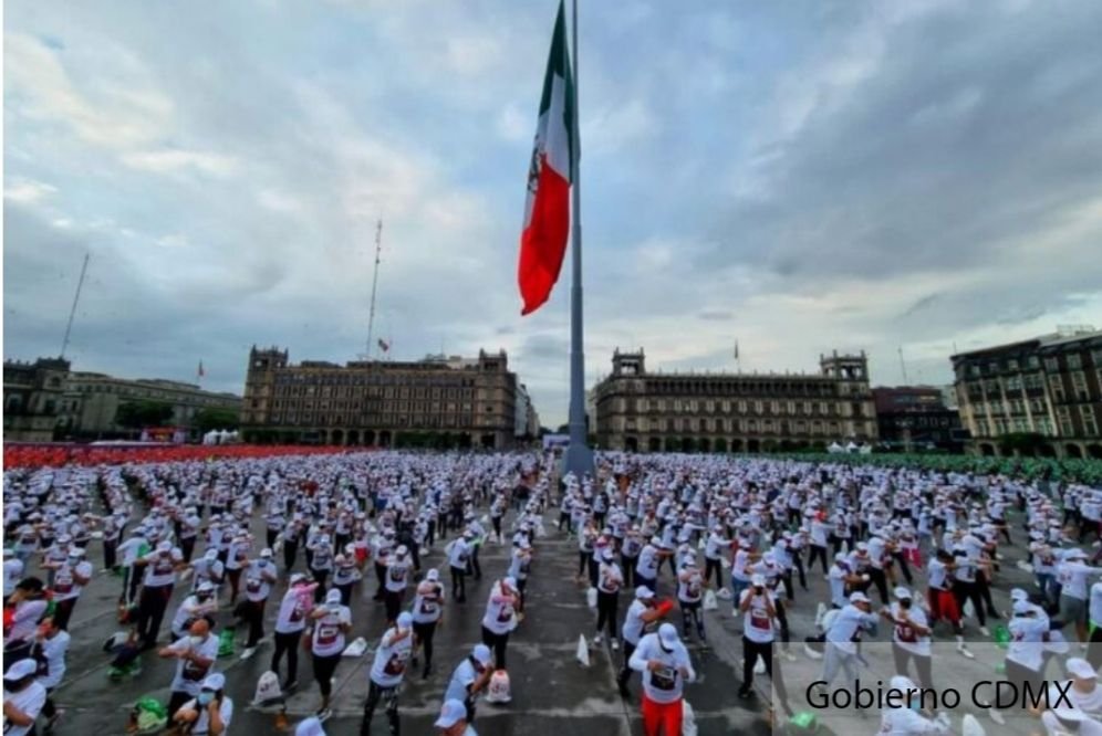 Así se vivió la clase de box masiva en CDMX - Diario Evolución